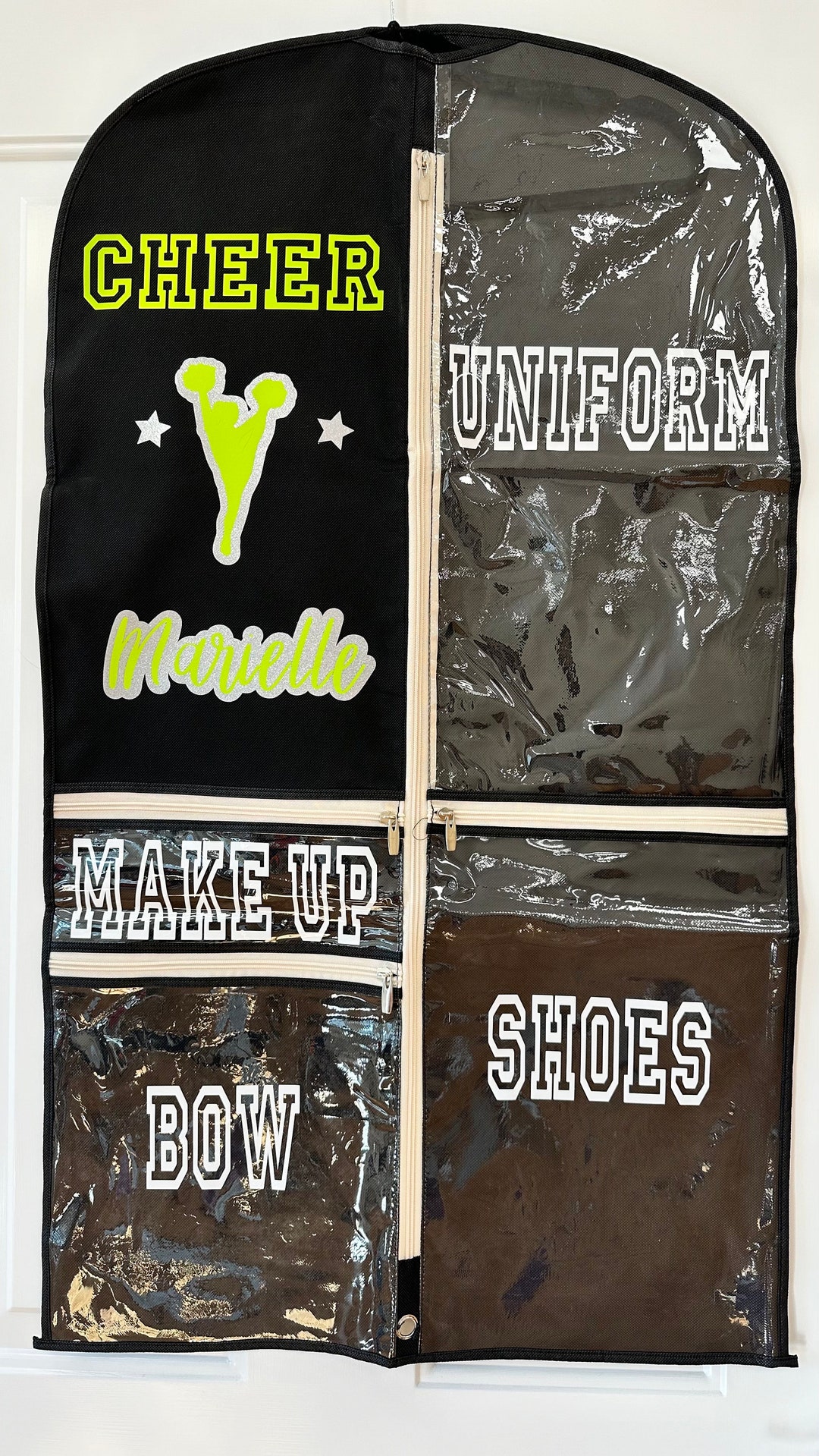 Personalized Cheer Garment Bags - Etsy