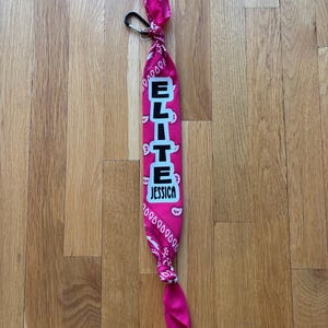 Bandana Keychain, Team Bandanas for Backpacks, Bling Bandana - Etsy