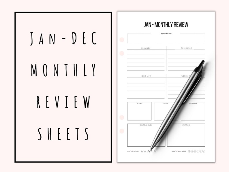 2024 2025 2026 Dated Monthly Calendar Bundle, Overview, Review, Jan-dec ...