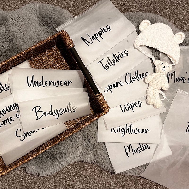 Zip Hospital Bags - Etsy UK