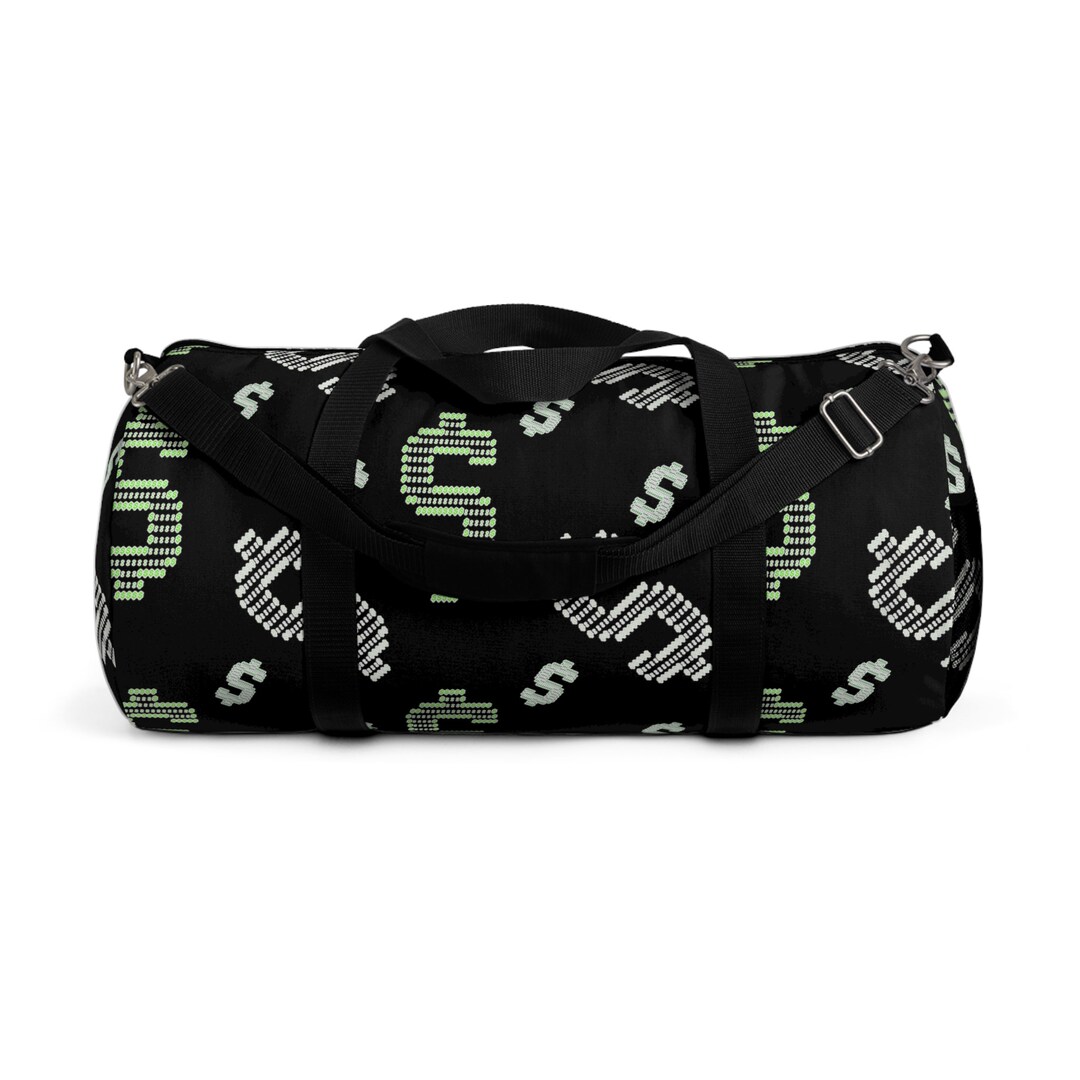 ASCII Dollar Sign Duffel Travel Bag Minimalist Shoulder Bag - Etsy