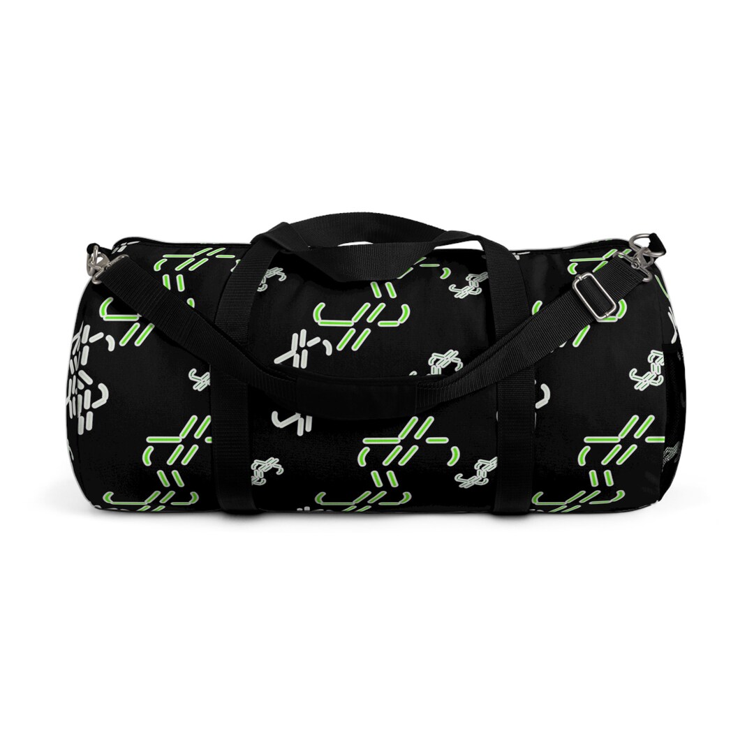ASCII Font Duffel Bag Dollar Sign Pattern for Travel - Etsy