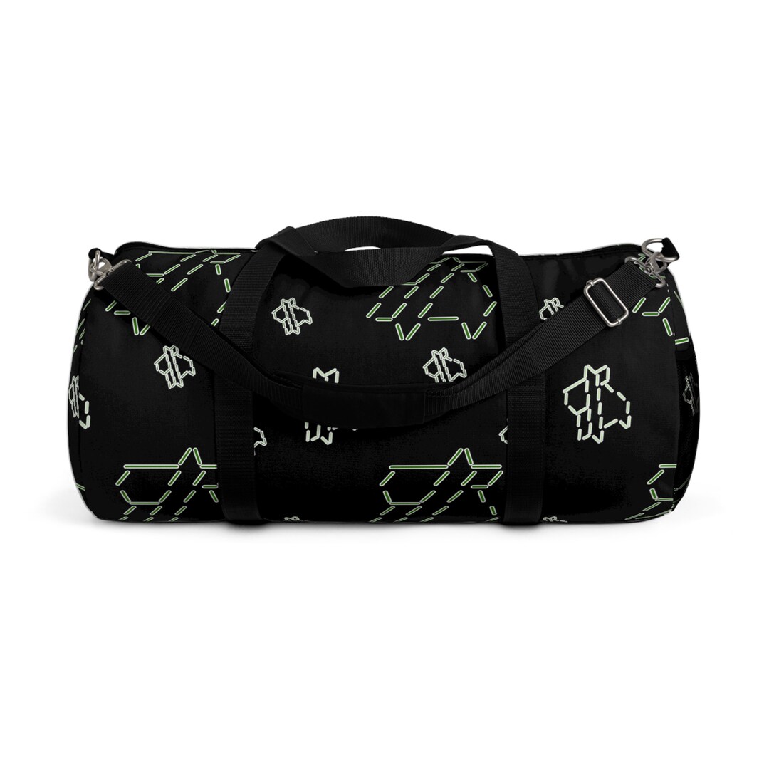 ASCII Font Duffel Bag Dollar Sign Pattern for Travel - Etsy Canada