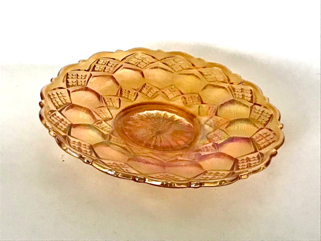 Circa 1904 Imperial Marigold 1 Factory Design Diamond Crystal Shapes ...