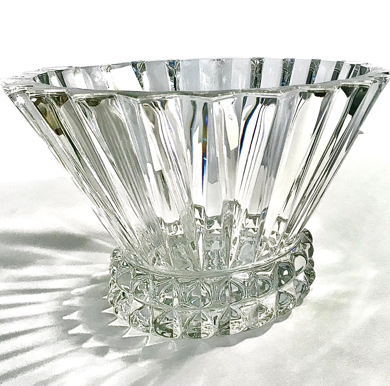Large Heavy Vintage Rosenthal Crystal Bowl 9.5” in Diameter, Gift - Etsy