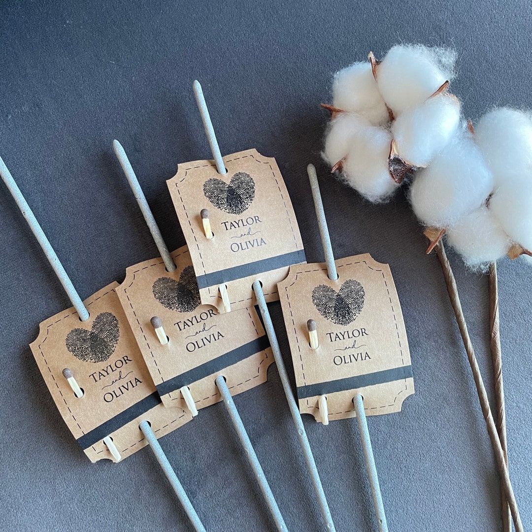 Personalized Sparkler Tag for Wedding, Party, Engagement and ...