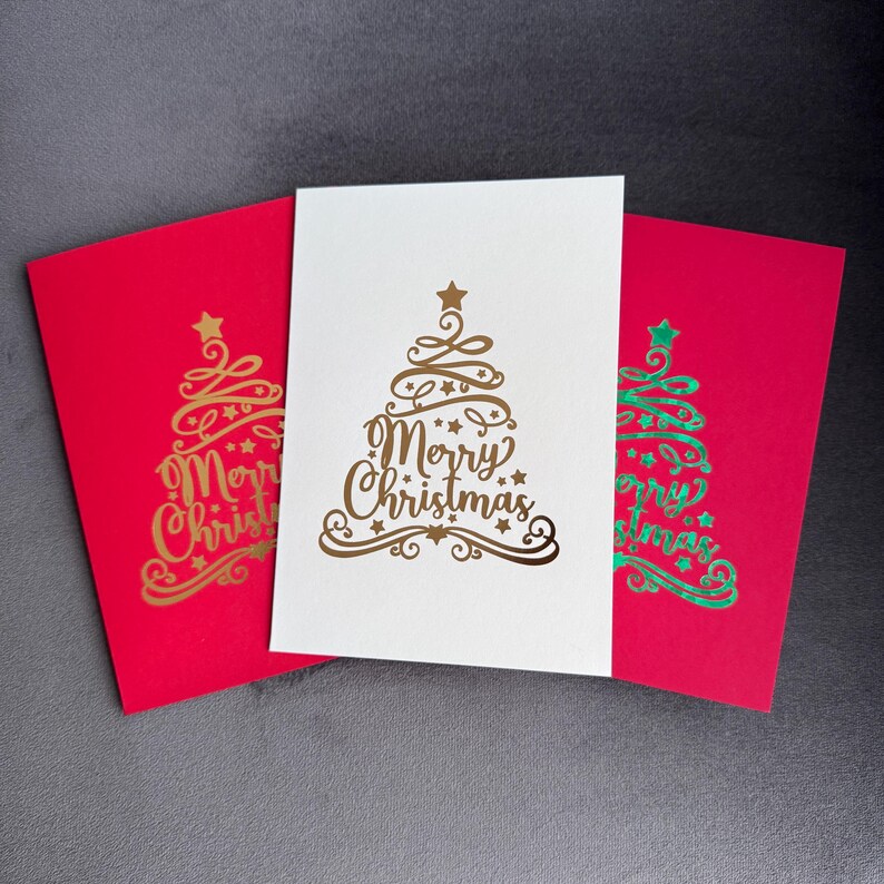 Personalized Christmas Card - Custom Holiday Greeting Card With Name ...