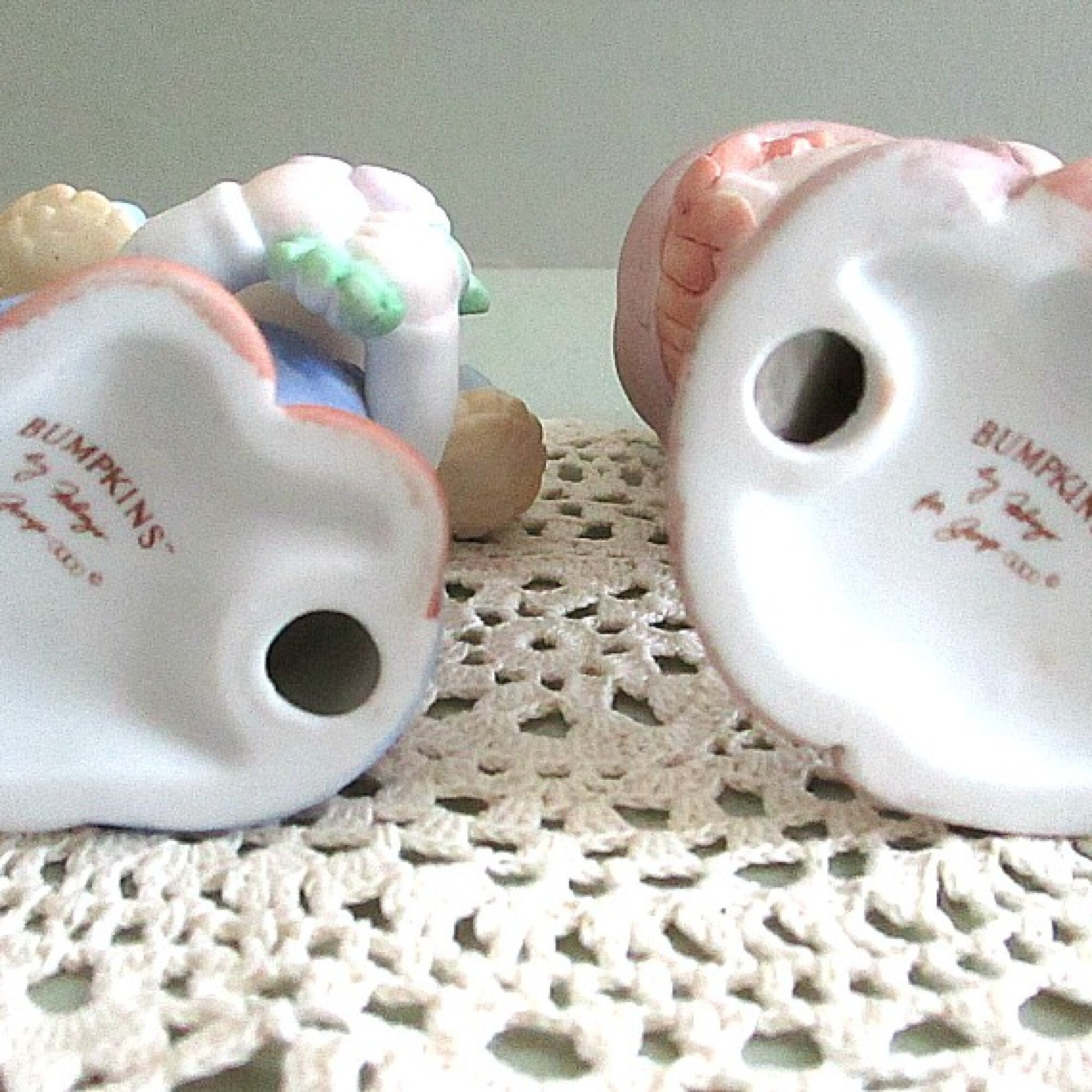 Vintage 80s Bumpkins Bride and Groom Cake Topper Figurines . Fabrizio ...