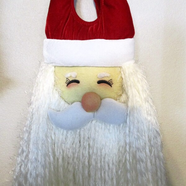 Santa Head Wall Hanging - Etsy