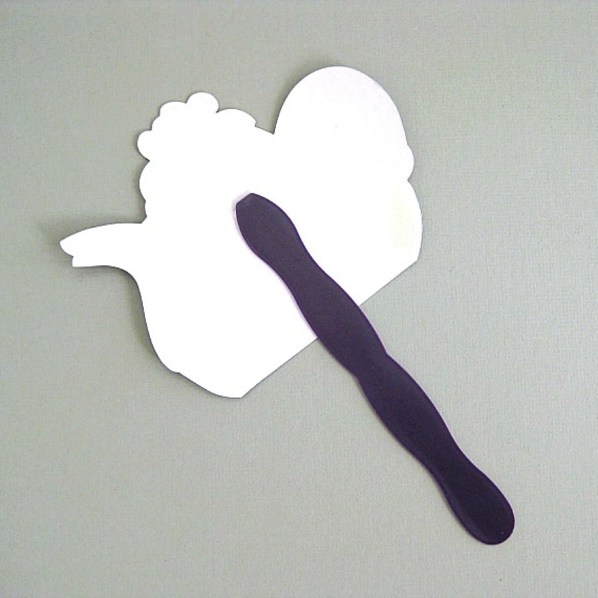 Tea Pot Shape Hand Fans . Set of 6. Teapot Shaped Paddle Fans. Bridal ...