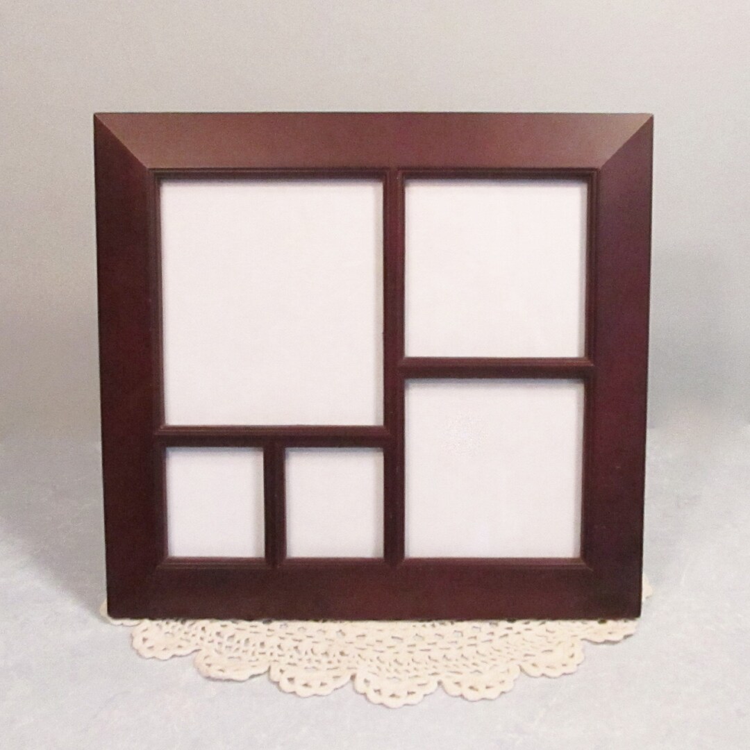 Vintage 5 Photo Collage Multiple Picture Frame . Multi Opening ...