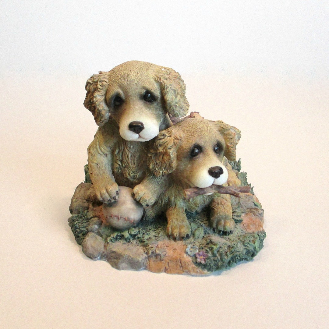Lou Rankin watchful Heroes Puppy Dog Figurine. Vintage Collectible Cute ...