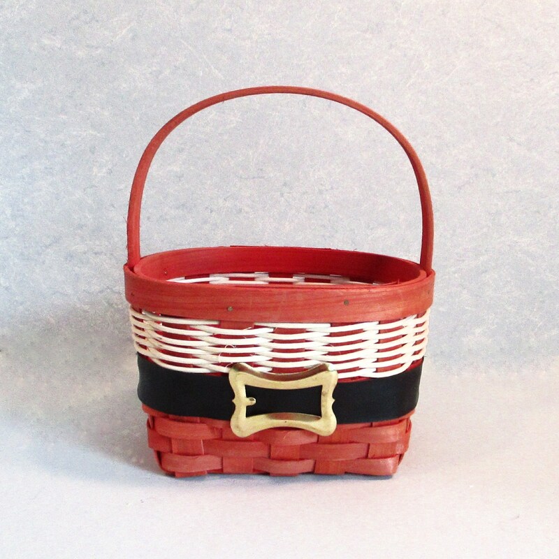 Santa Basket - Etsy