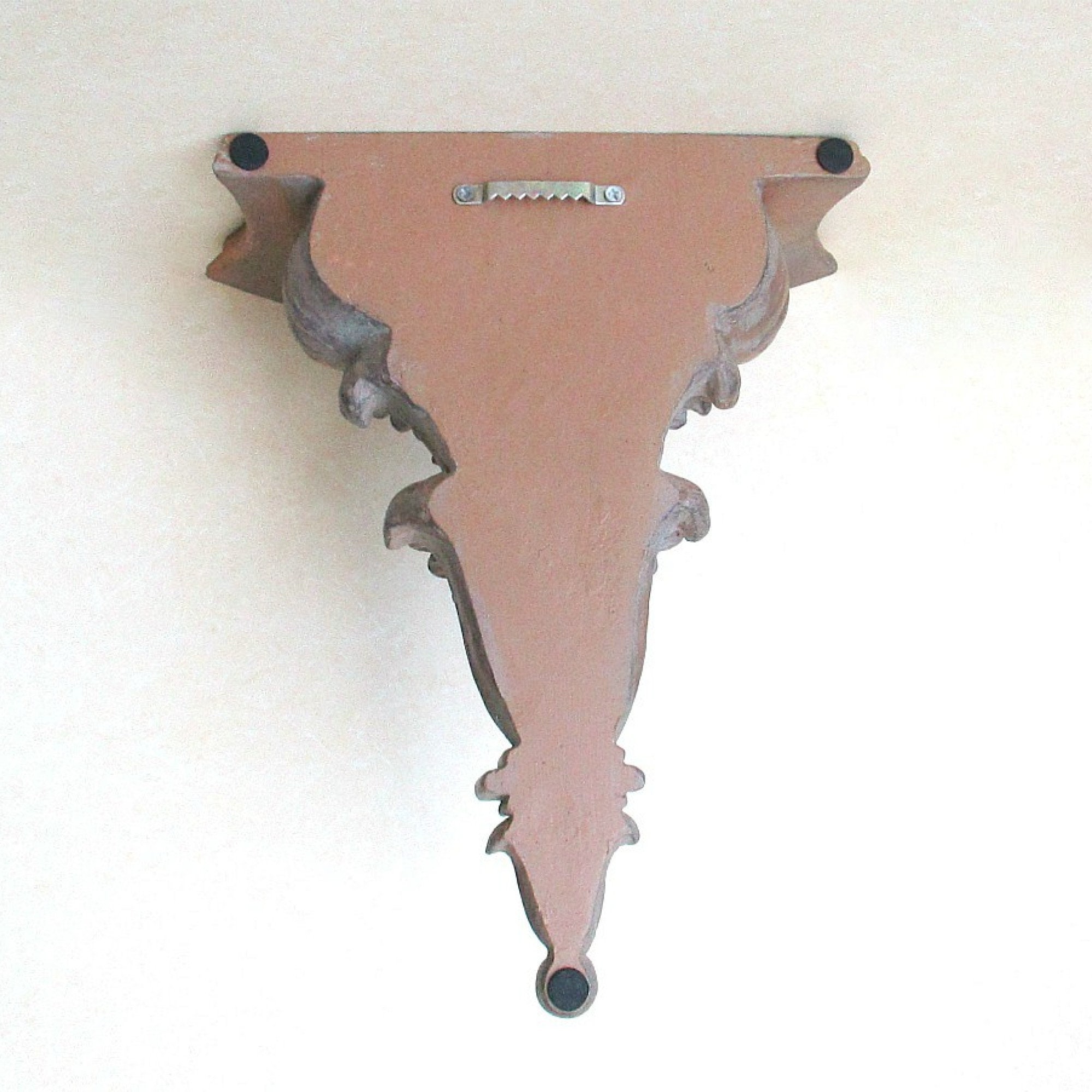 Greek Wall Shelf . Acanthus Leaf Scroll Wall Sconce . Brown - Etsy