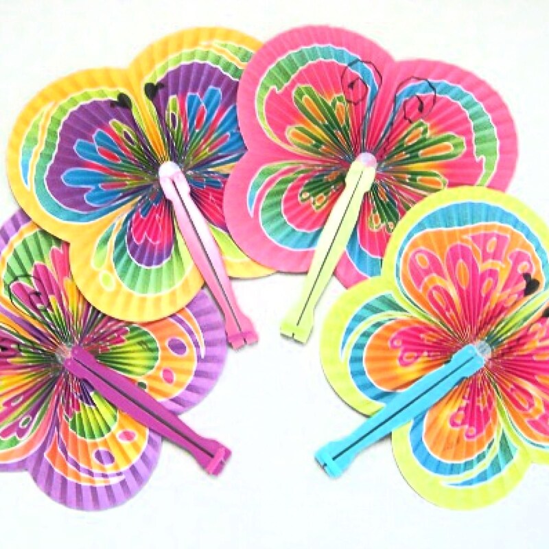 Paper Hand Fan - Etsy