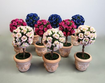 Miniature Topiary Trees - Etsy