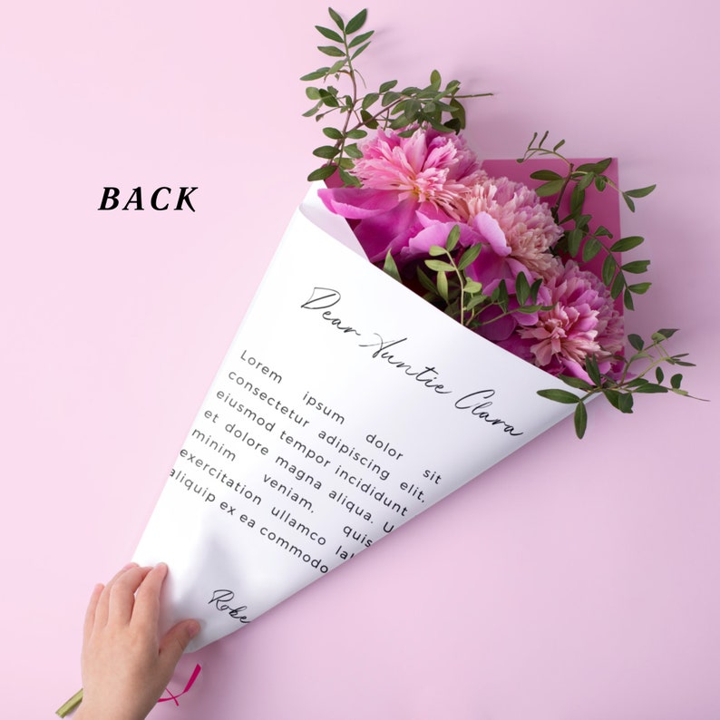Will You Be My Godmother Proposal Template Bouquet Wrap, Personalised ...