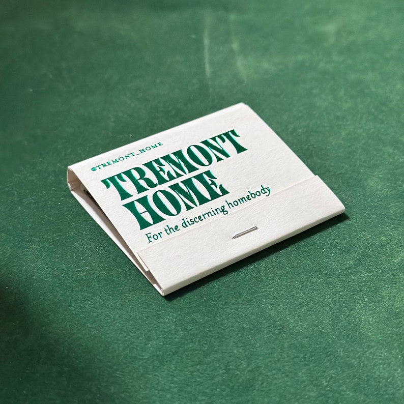 Digital Customizable Matchbook Template - Etsy