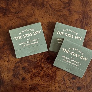 Digital Customizable Matchbook Template - Etsy