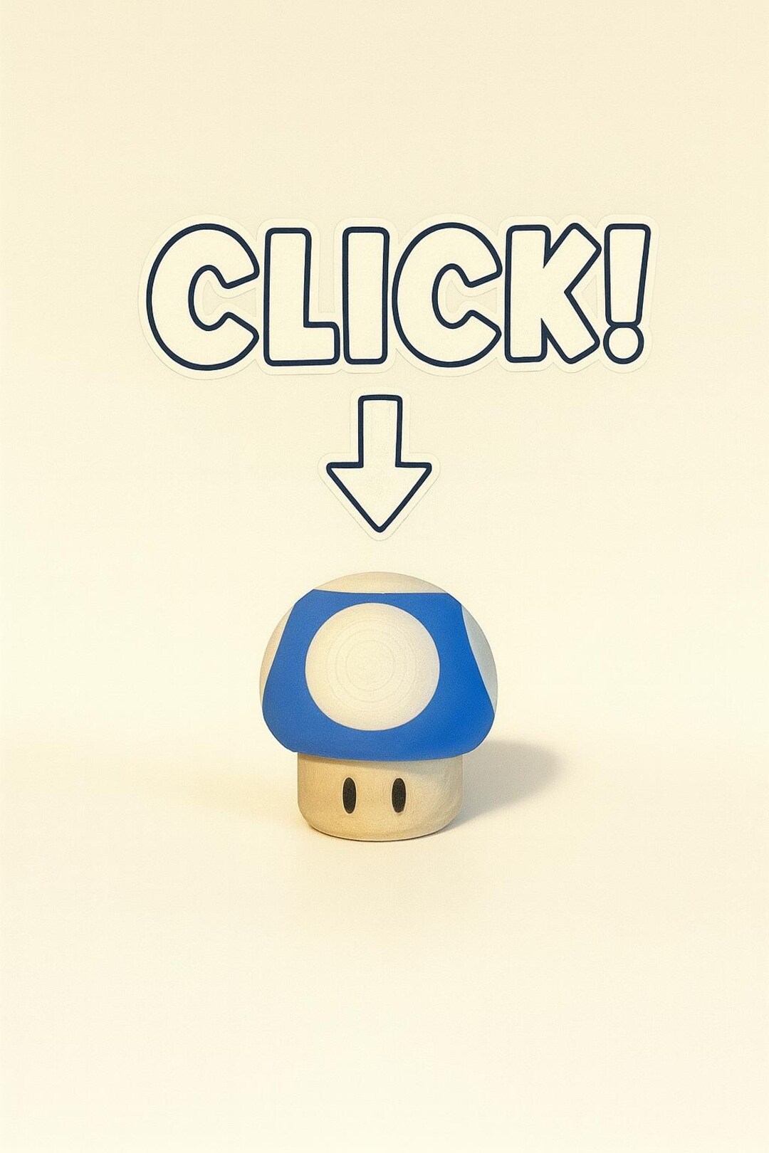 Mario Mushroom Sensory Clicker Fidget - Etsy