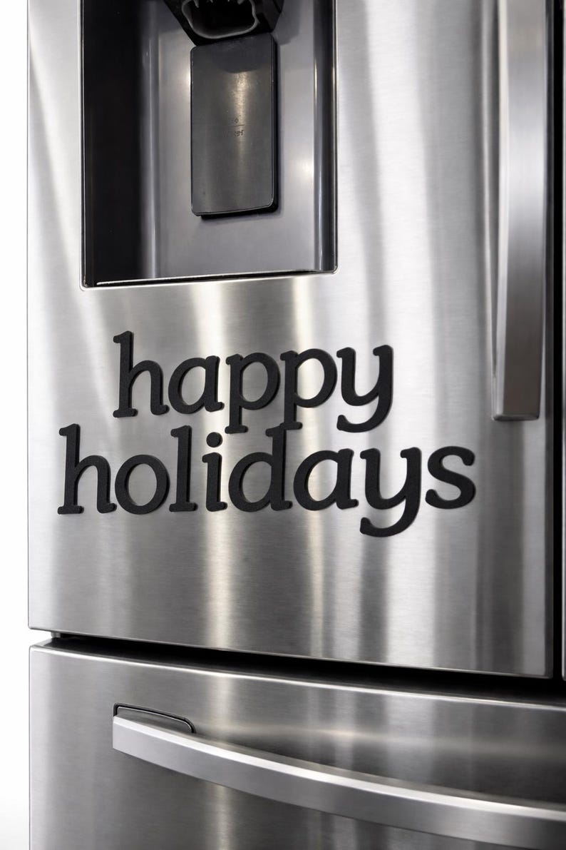 Custom 3D Printed Magnetic Letters | Personalized Fridge Name or Phrase ...