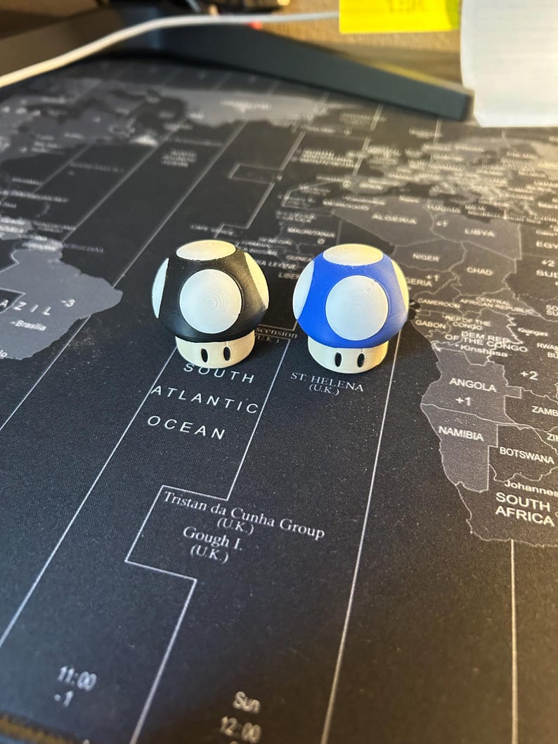 Mario Mushroom Sensory Clicker Fidget - Etsy