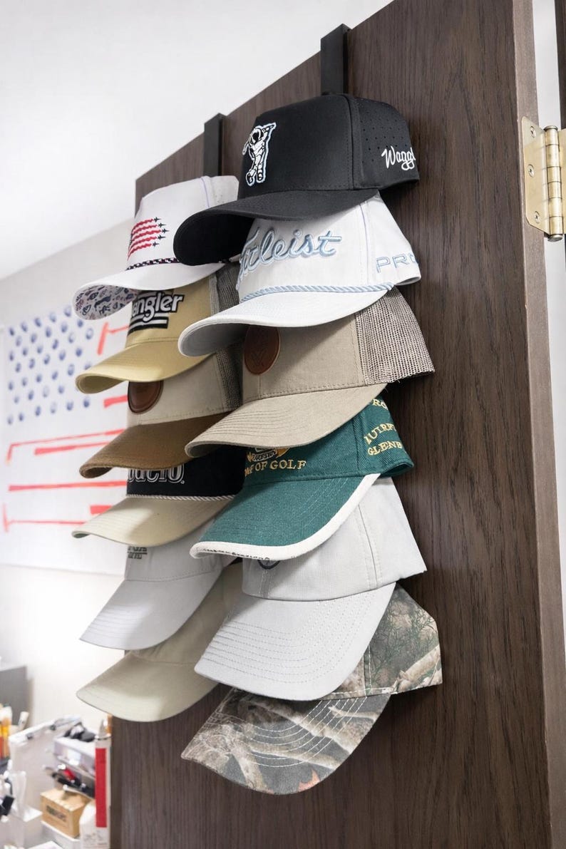 Over-the-door Hat Organizer | Modular Customizable Hat Holder Rack - Etsy