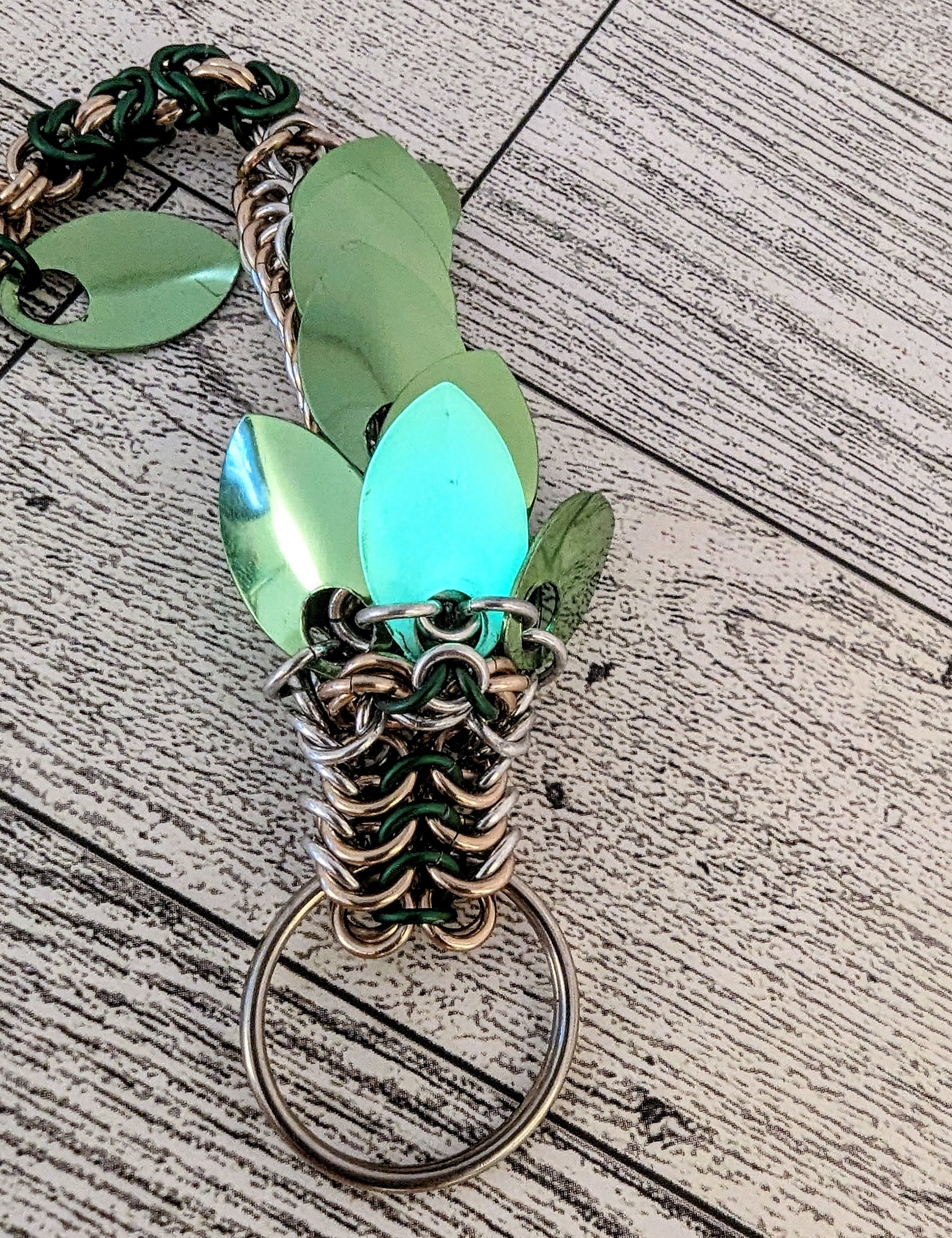 Lucky Chainmaille Dragon Key Chains - Etsy