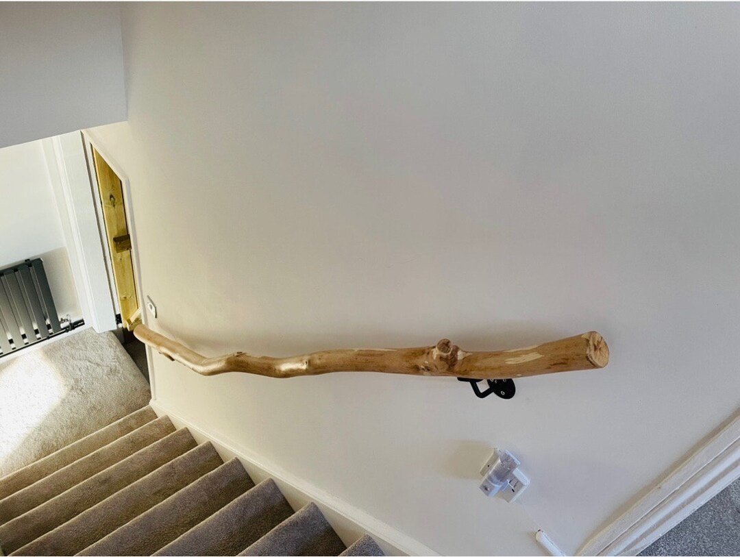 Artisan Handmade Wooden Stair Banister Custom-crafted Elegance for Your ...