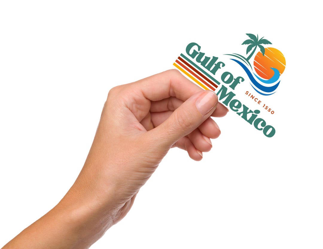 Gulf of Mexico Sticker, Gulf of Mexico Forever, Gulf Coast Decal ...