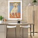 White Labrador Wall Art Print, Dog Painting, Labrador Portrait, Animal ...
