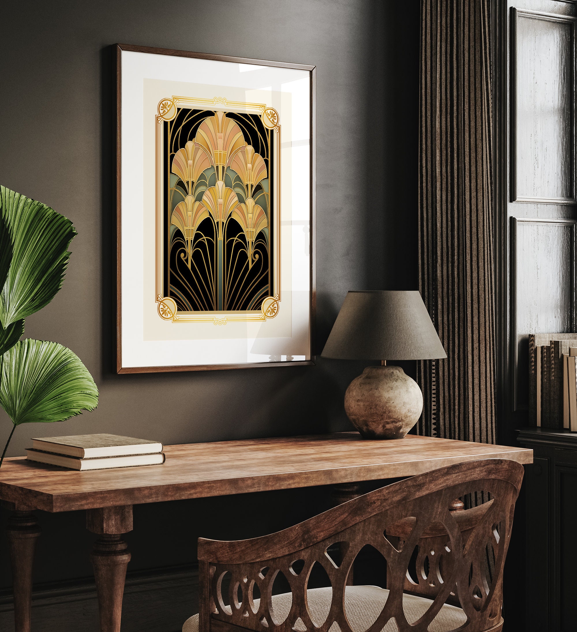 Art Deco PRINTABLE Wall Art Trendy Print Vintage Style Poster Art Deco ...