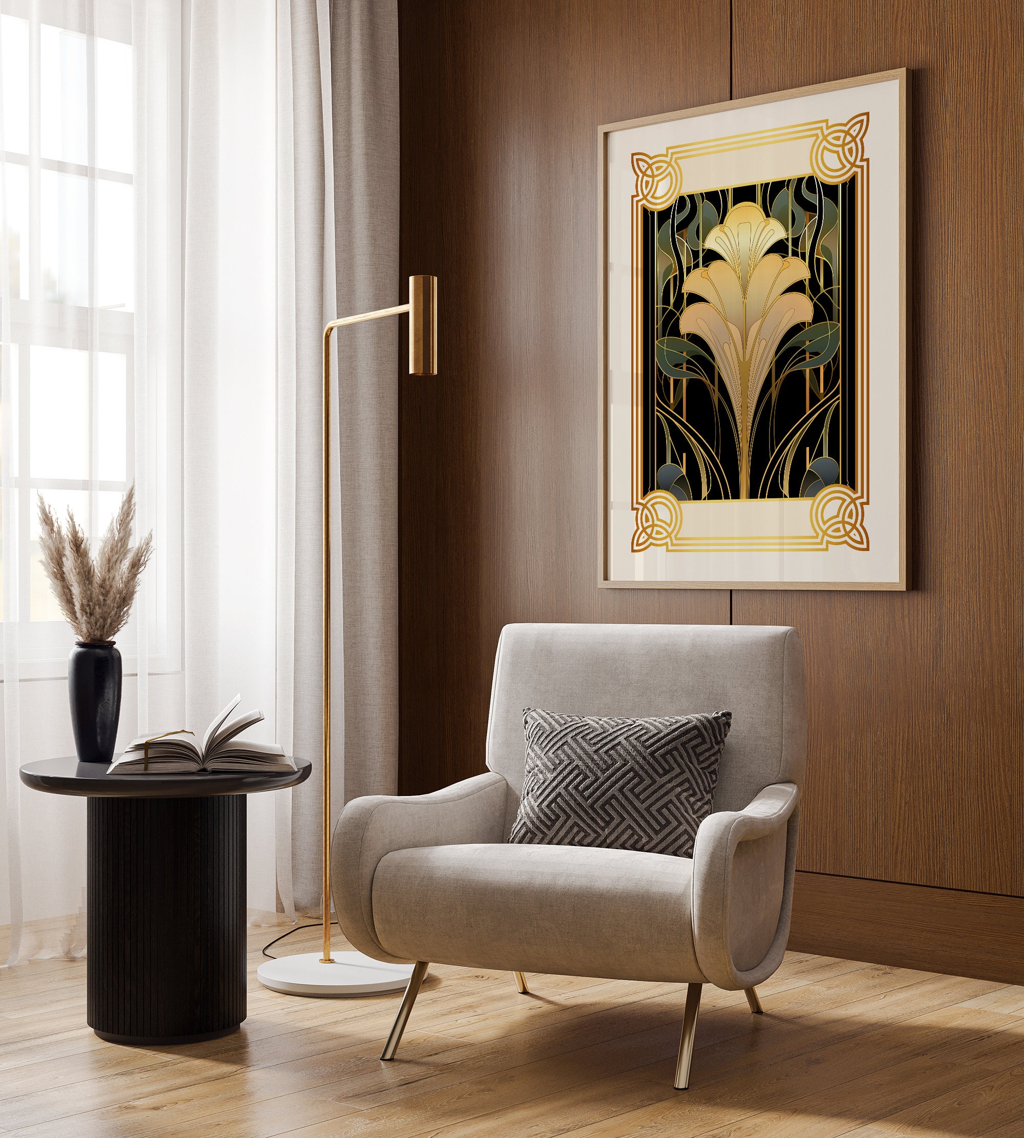 Art Deco PRINTABLE Wall Art Trendy Print Vintage Style Poster Art Deco ...