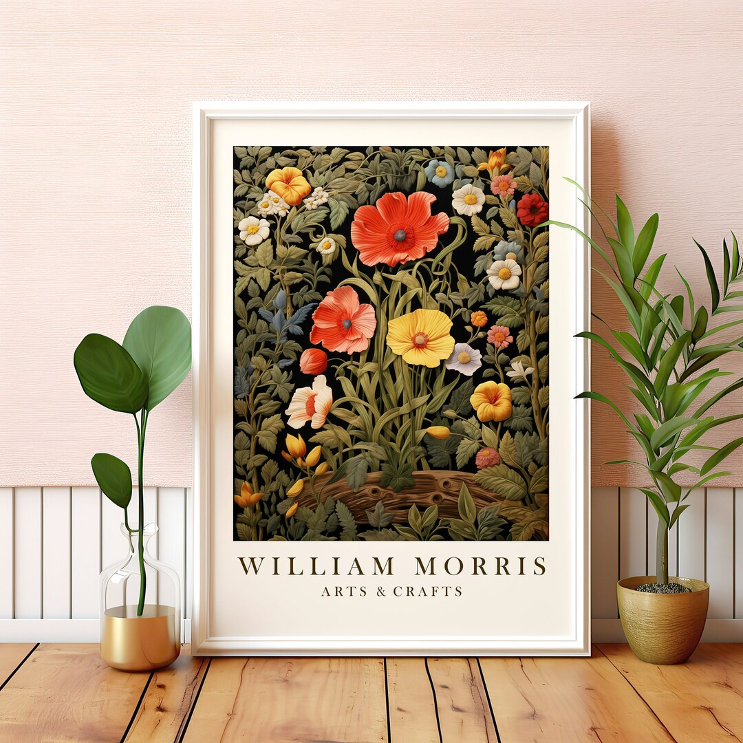 William Morris Print, William Morris Poster, Art Nouveau Decor ...