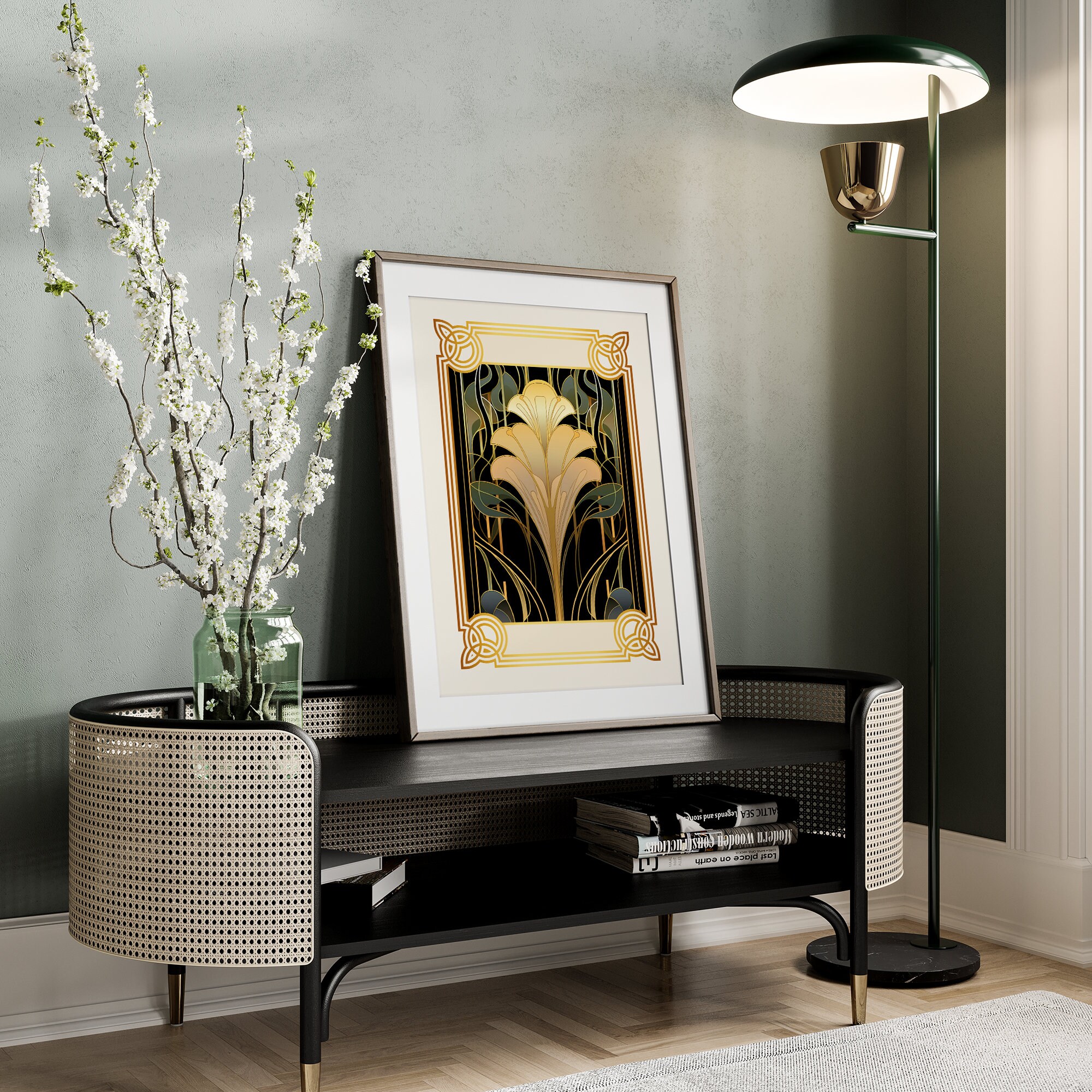 Art Deco PRINTABLE Wall Art Trendy Print Vintage Style Poster Art Deco ...