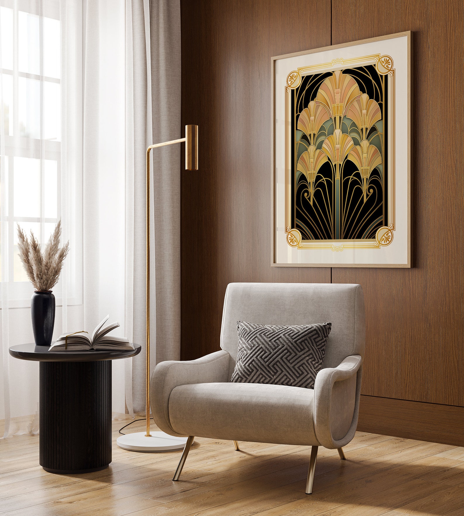 Art Deco PRINTABLE Wall Art Trendy Print Vintage Style Poster Art Deco ...