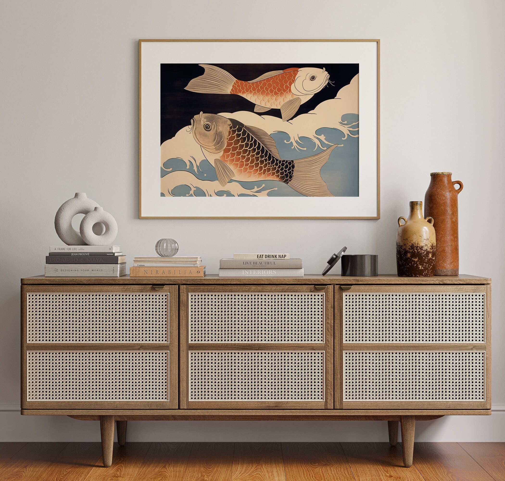 PRINTABLE Japanese Wall Art Japandi Art Print Japanese Woodblock Art ...