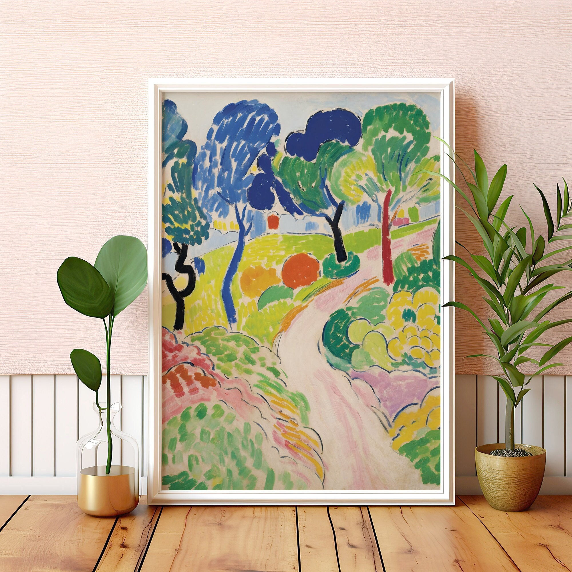 Henri Matisse Landscape Art Print: Fauvism Style Wall Decor, Printable ...