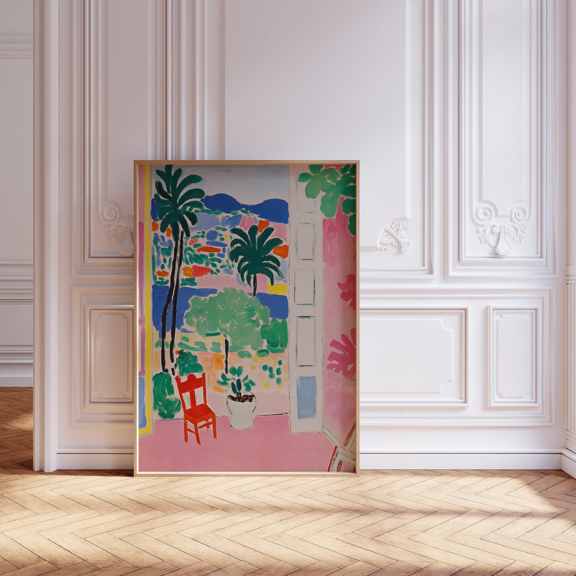 Henri Matisse Pink Studio Wall Art Colorful Poster Print - Etsy