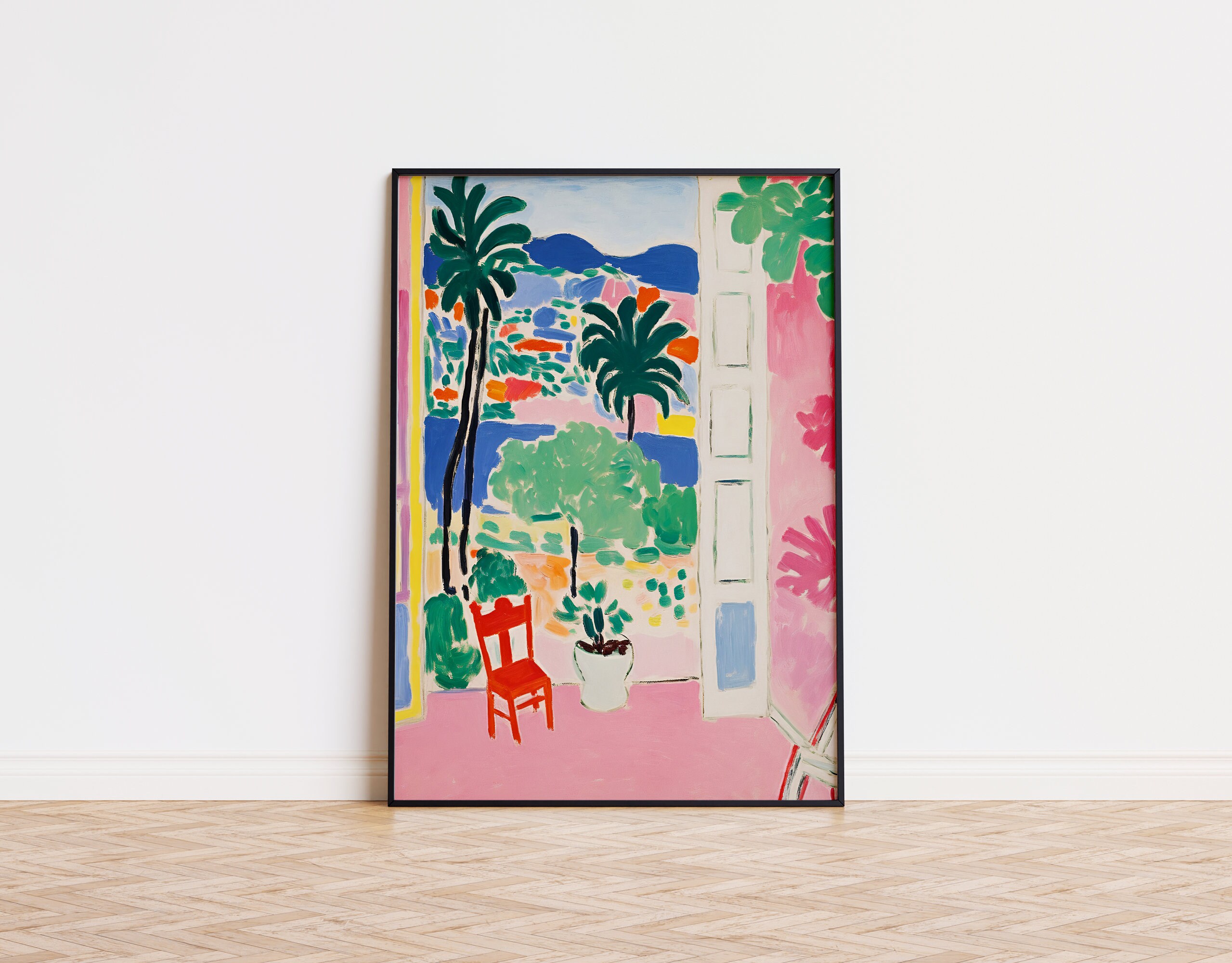 Henri Matisse Pink Studio Wall Art Colorful Poster Print - Etsy