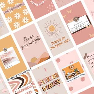 70 Instagram Templates | Instagram Post Templates | Instagram Story ...