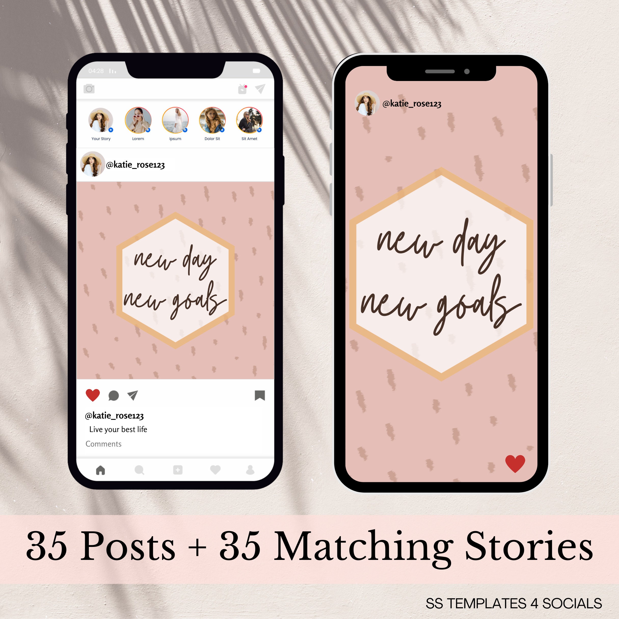 70 Instagram Templates | Instagram Post Templates | Instagram Story ...