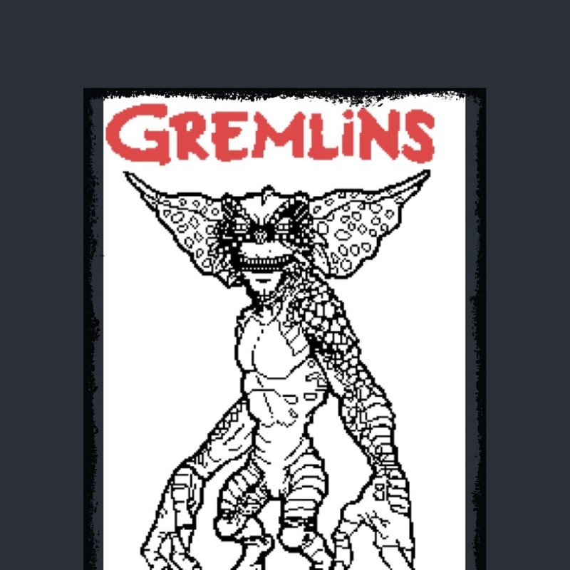 Gremlins Cross Stitch Pattern - Etsy
