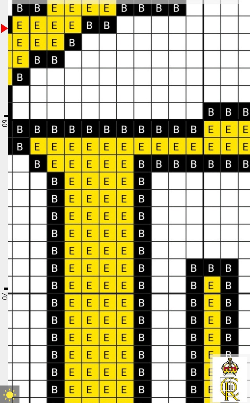 King Charles Coronation Cross Stitch Pattern. Digital PDF - Etsy