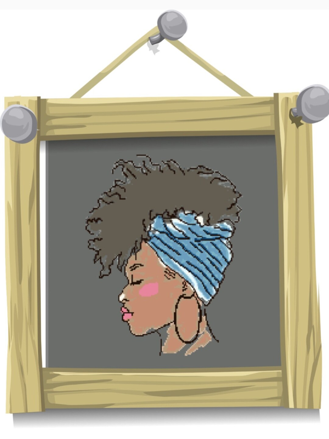 Black Woman Cross Stitch Pattern PDF - Etsy