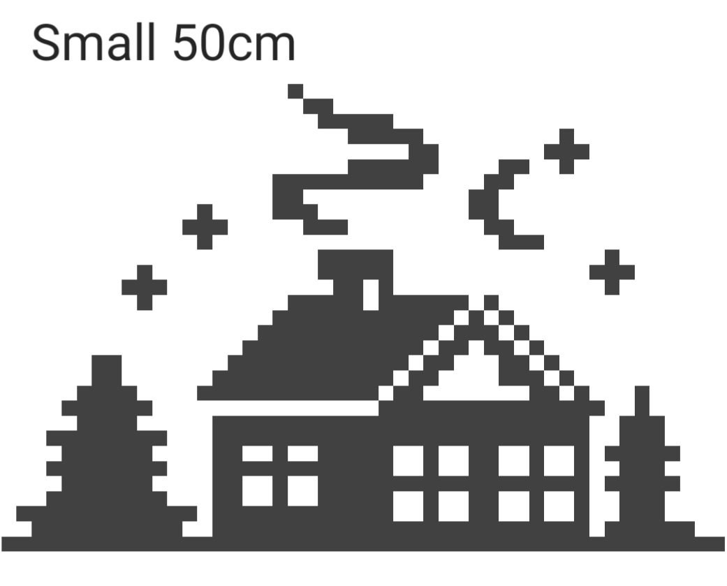 Log Cabin Cross Stitch Pattern PDF - Etsy