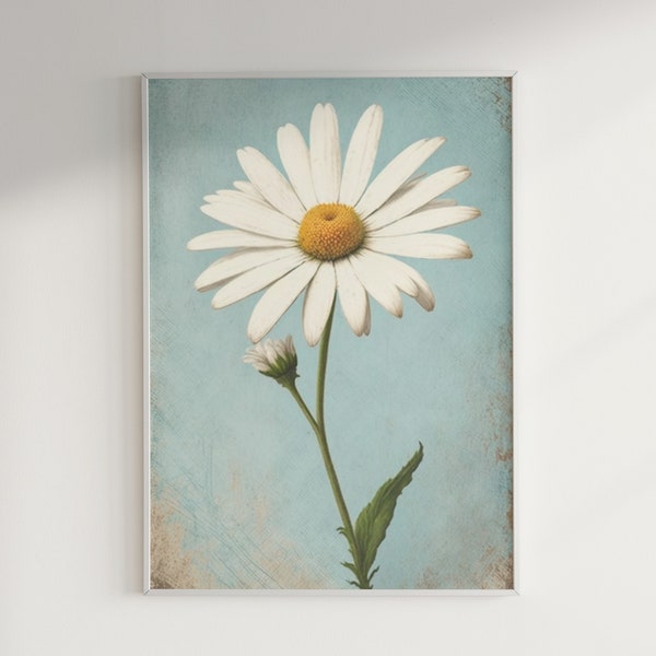 Daisy Painting - Etsy
