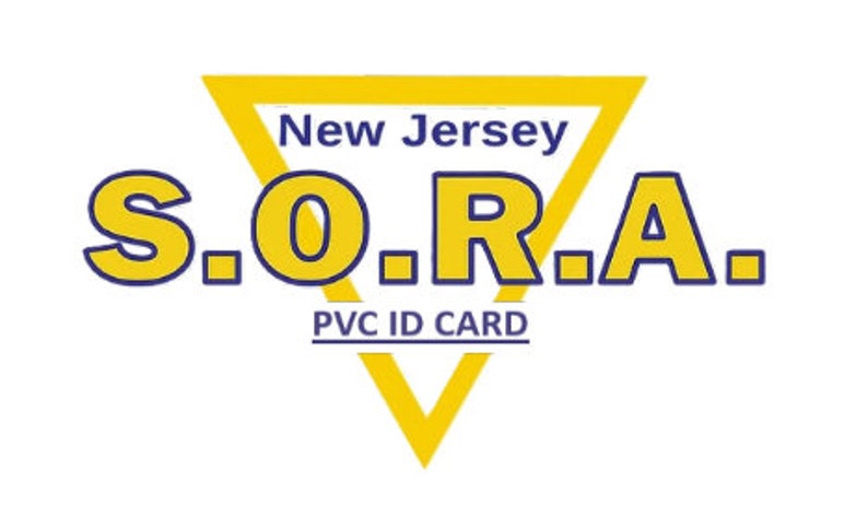 New Jersey SORA Plastic Card - Double Sided, Coated PVC - Etsy