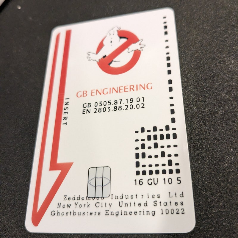 Ghostbuster Name Tag - Etsy