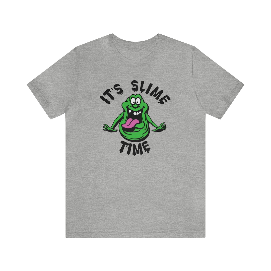 Its Slime Time Slimer Ghostbusters Short Sleeve T-shirt - Etsy